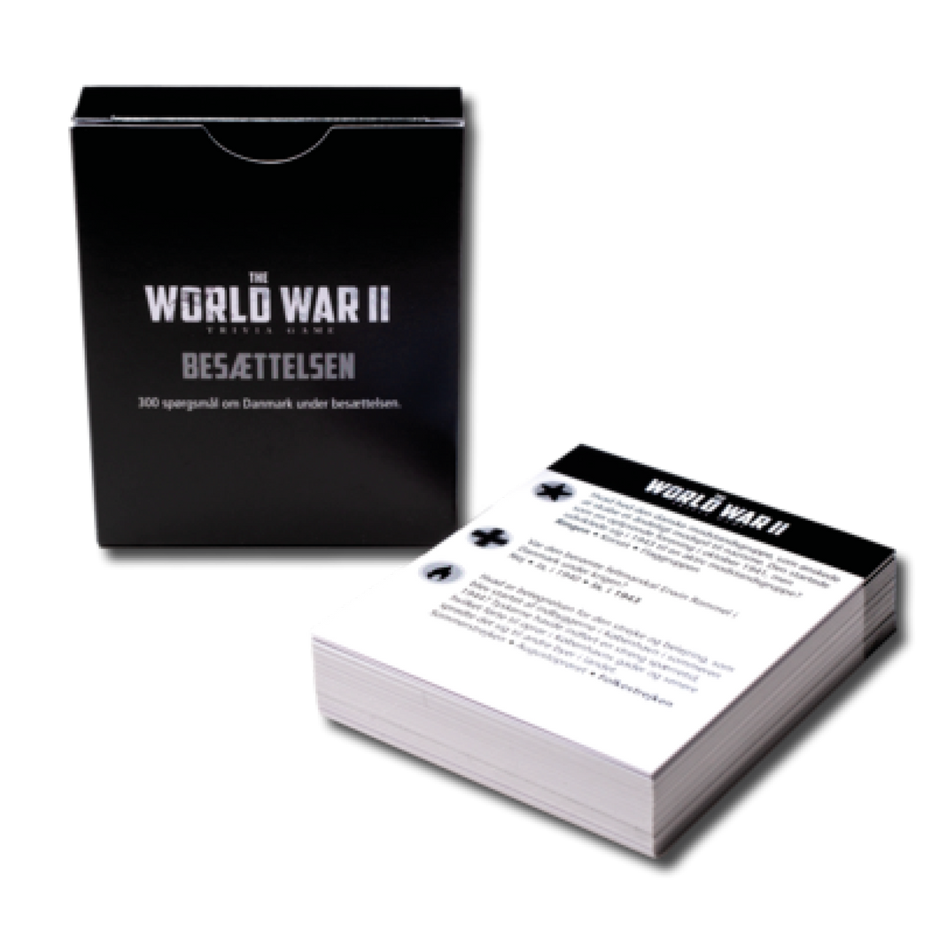 Bes ttelsen Udvidelsespakke The World War 2 Trivia Game p Dansk Bes ttelsen Udvidelsespakke The World War 2 Trivia Game p Dansk